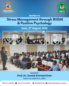 Picture Gallery - Malla Reddy Vishwavidyapeeth | Deemed University in Hyderabad | Founded by ...